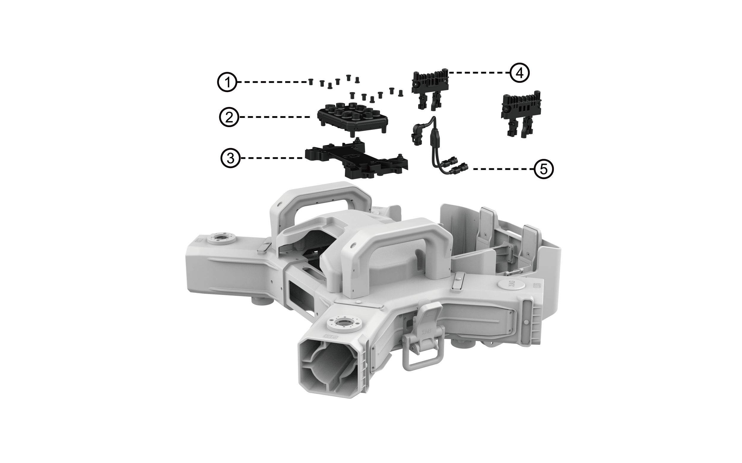 XAG P100 Pro 2023 Fuselage Power System – Pegasus Robotics Inc.