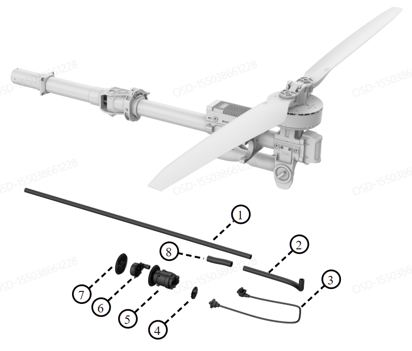 XAG P150 2024 Agricultural Drone > Fuselage front compartment > Revosp ...