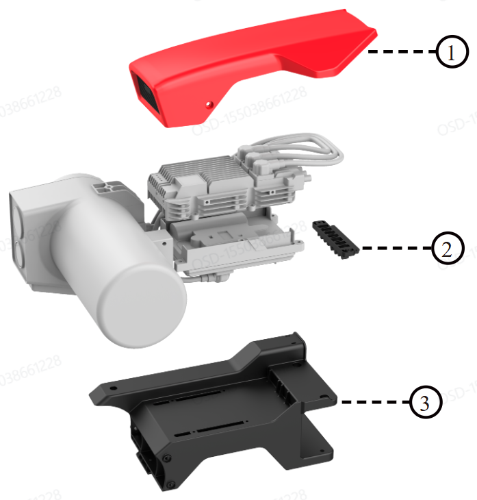 XAG P150 2024 Agricultural Drone > Front Compartment > Frame – Pegasus ...