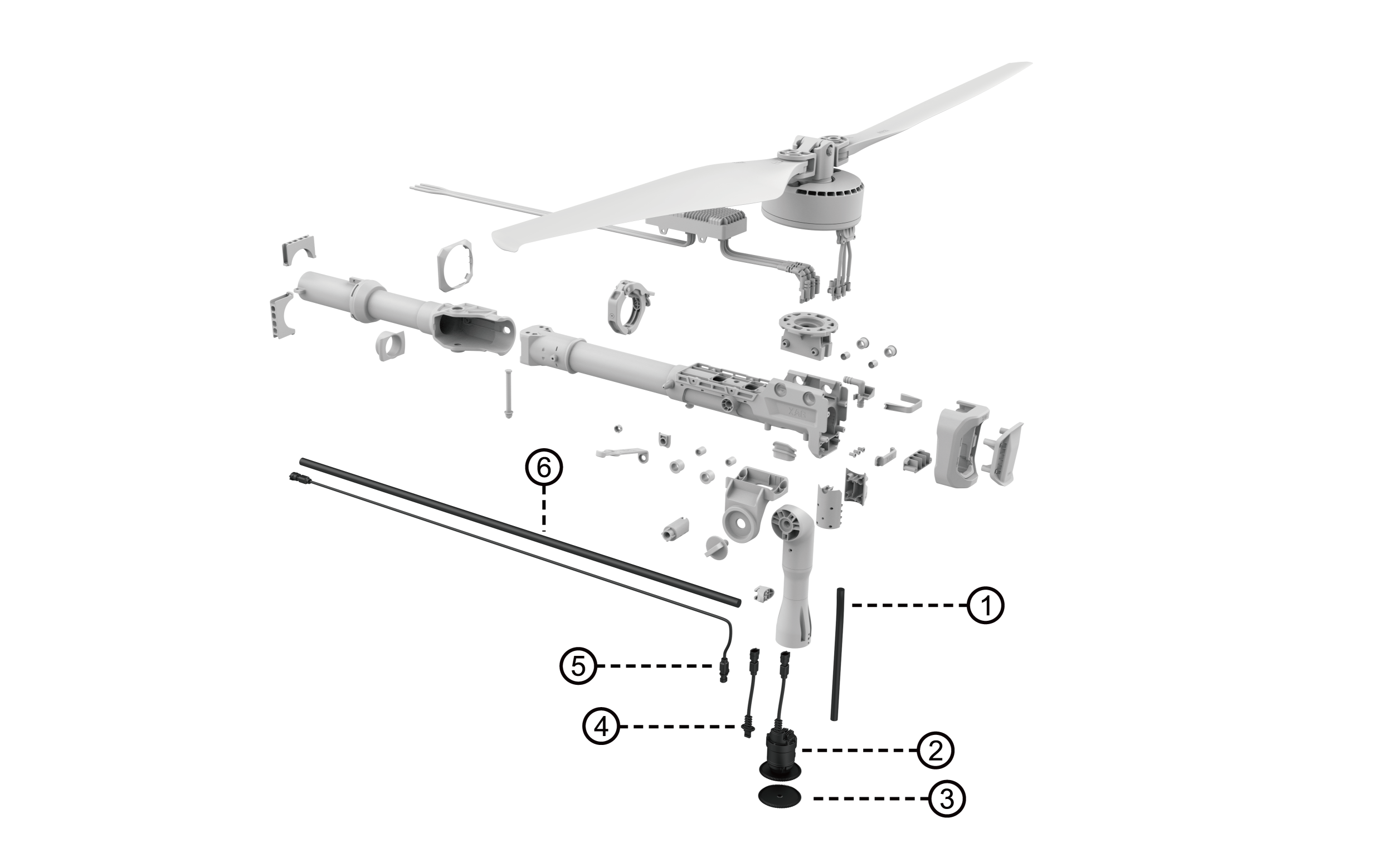 XAG P100 Pro 2023 Arm 3 Revospray system – Pegasus Robotics Inc.