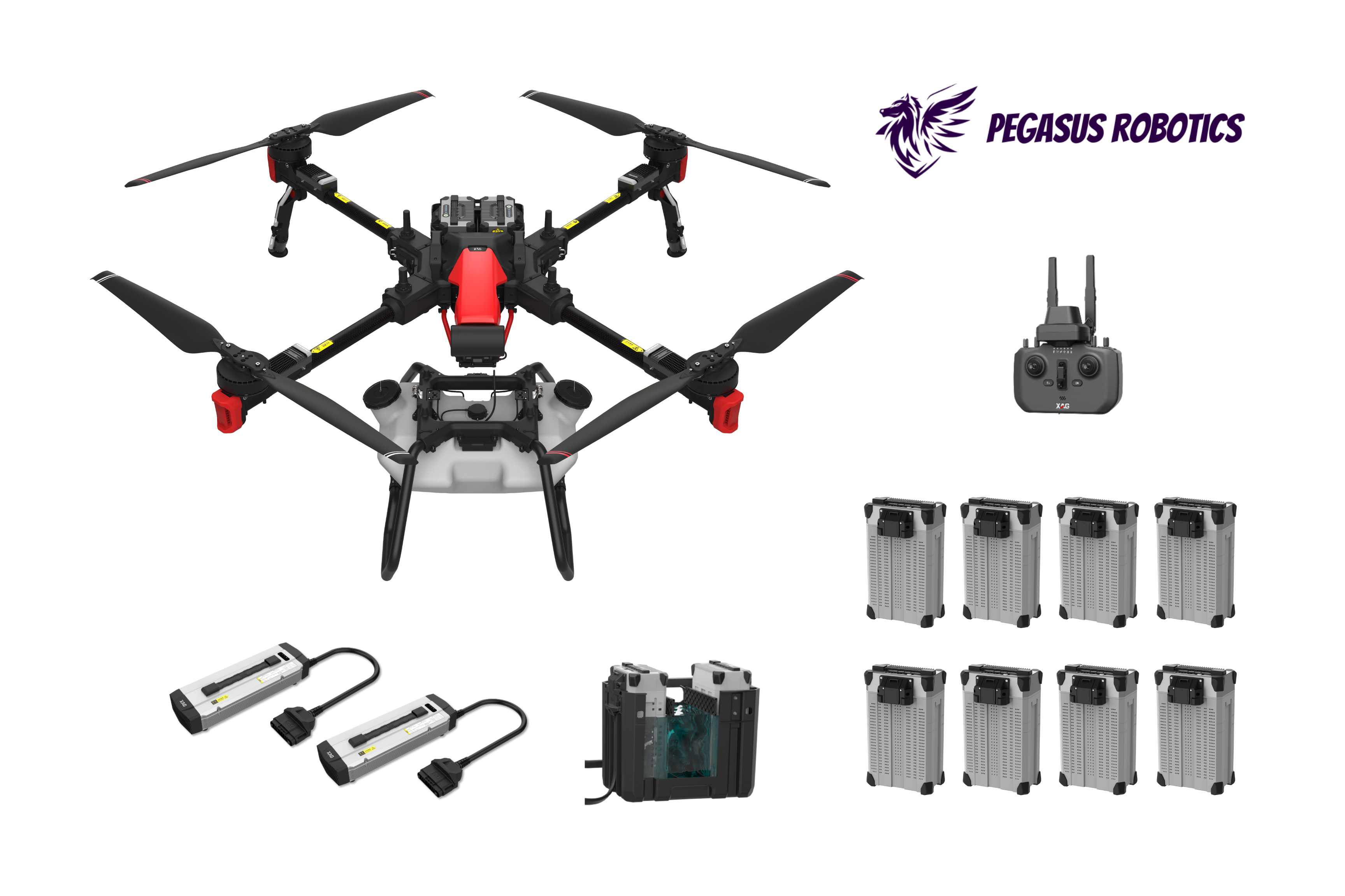 XAG P100 8 Battery Kit – Pegasus Robotics Inc.